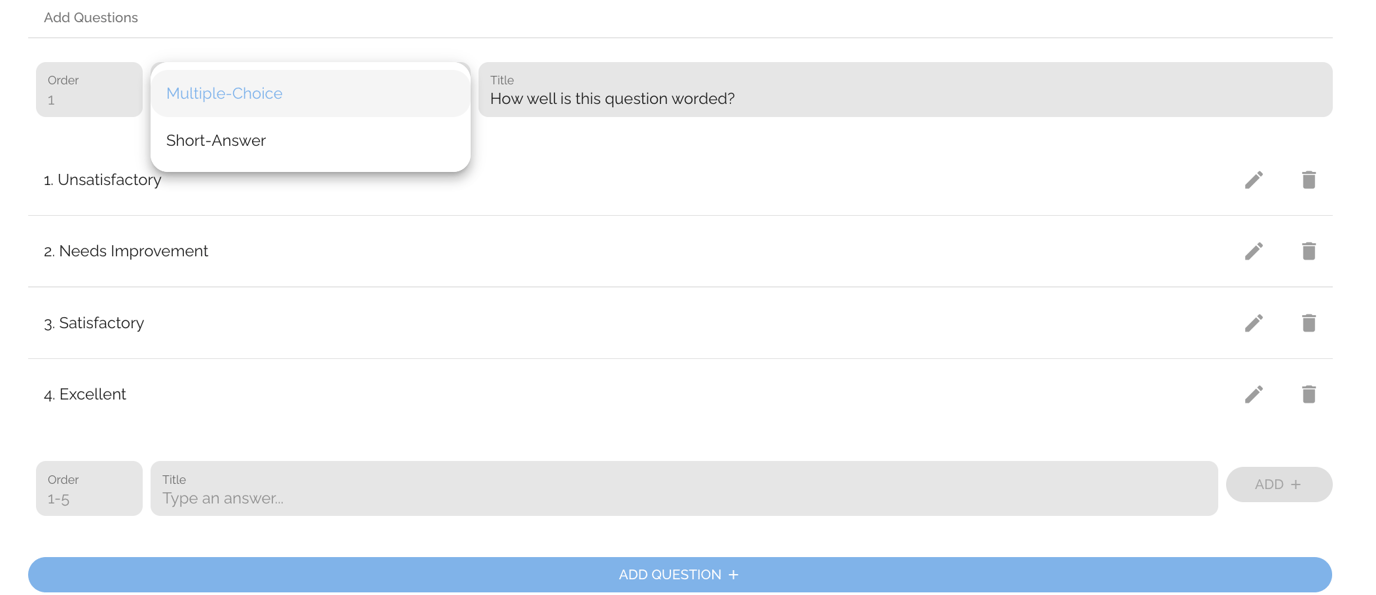 How to Create Custom Performance Evaluations